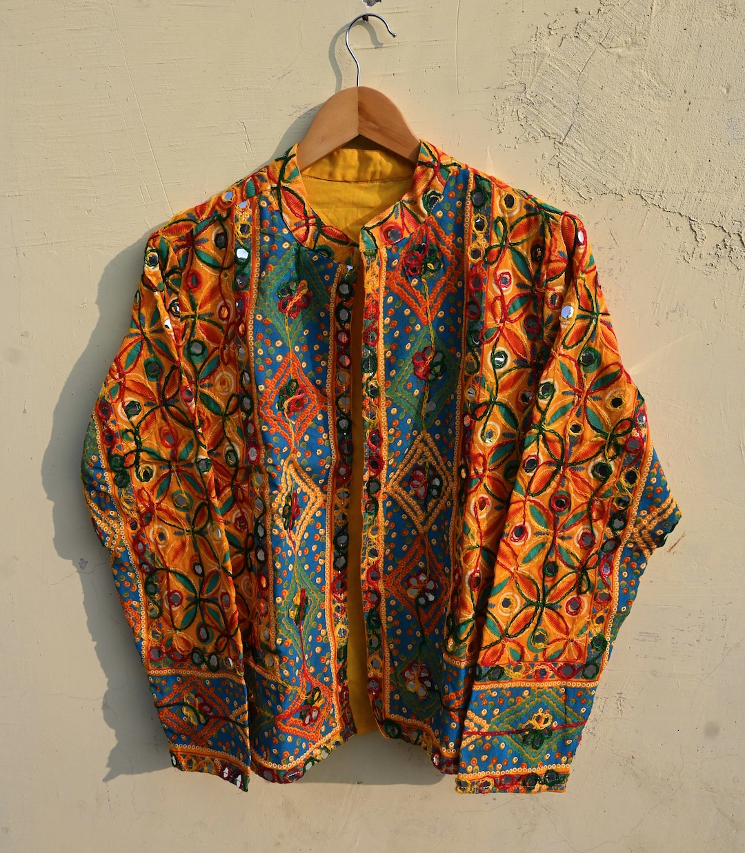 Traditional Indian Jacket Boho Jacket Handmade Jacket Vintage Jacket ...