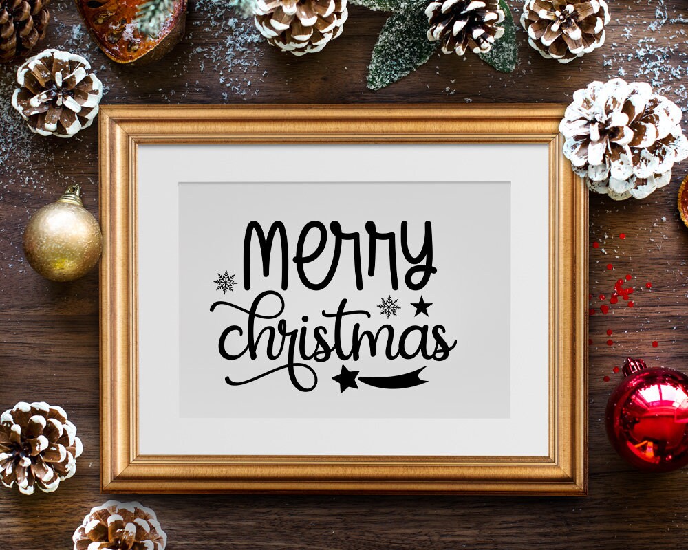 Christmas SVG Bundle Winter Svg Santa Svg Merry Christmas - Etsy