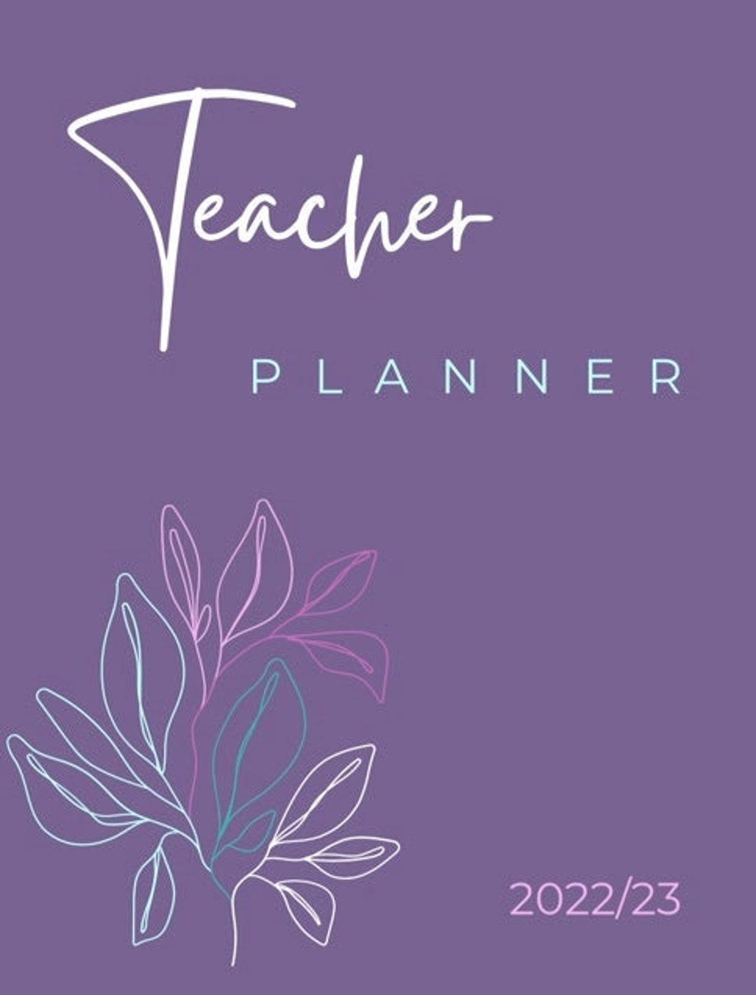 Teacher's Planner - Subject, Notes, Birthdays, Day/month/year, Etc. - Etsy