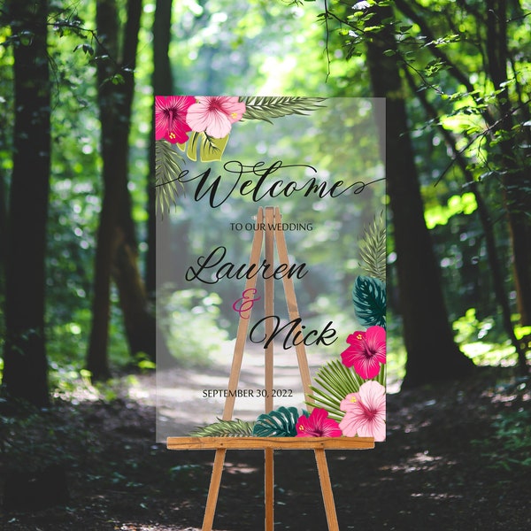 Pink Acrylic Sign - Etsy