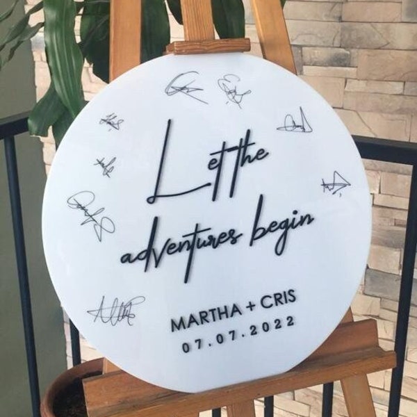 Acrylic Emboss Sign - Etsy