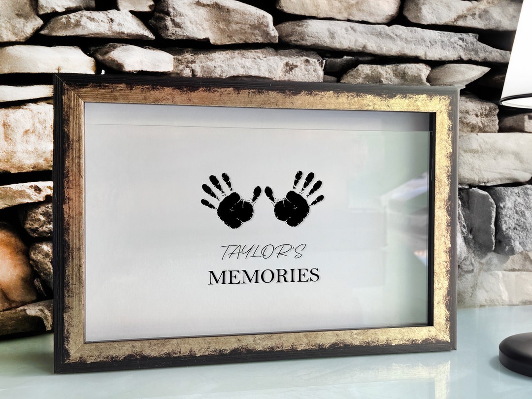 Newborn Child Memory Box ,first Step Photo Album,,personalized ...