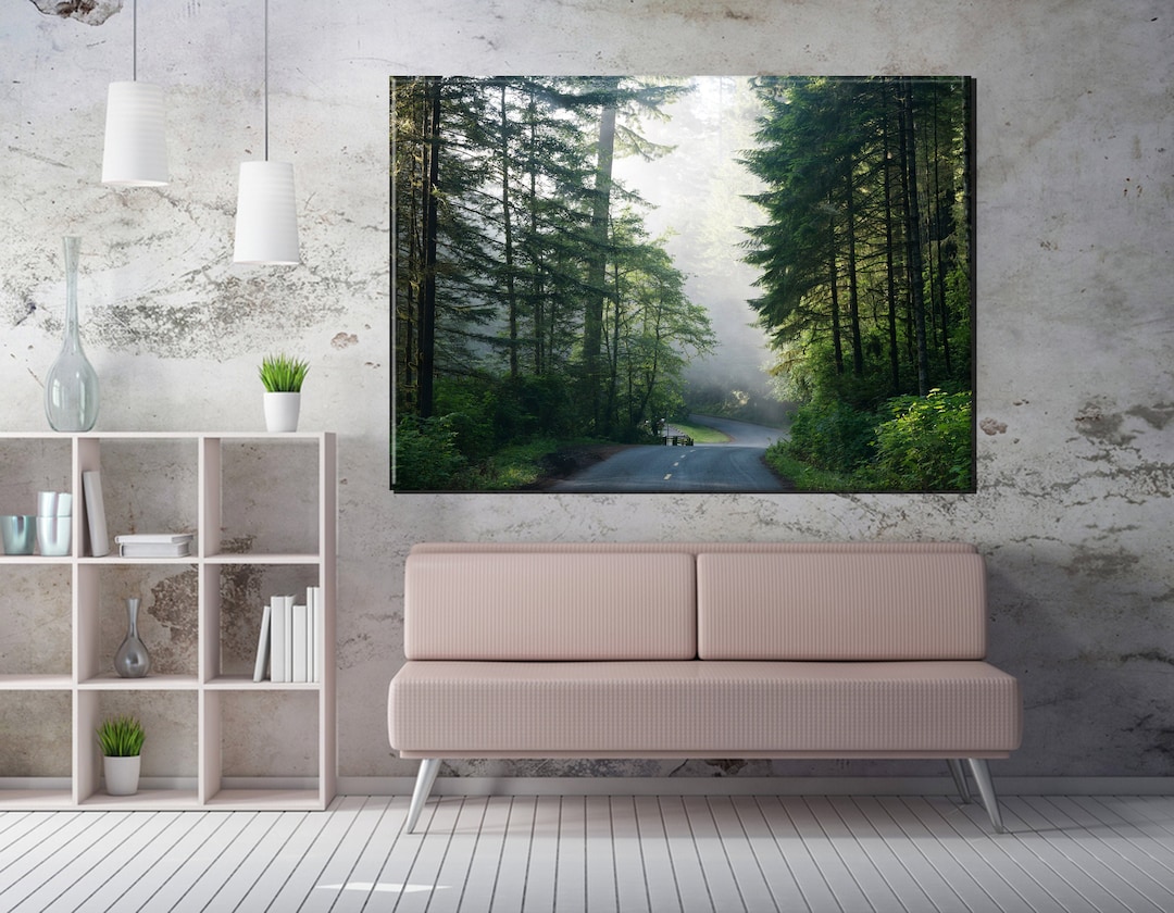 Forest Landscape Canvas Decor, Art Canvas, Wall Art Canvas, Set of ...