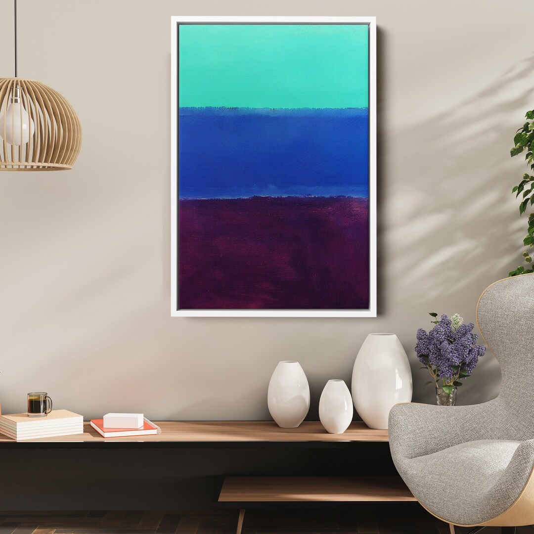 Mark Rothko No 9 Canvas/poster Art Reproduction, Rothko Reproduction ...