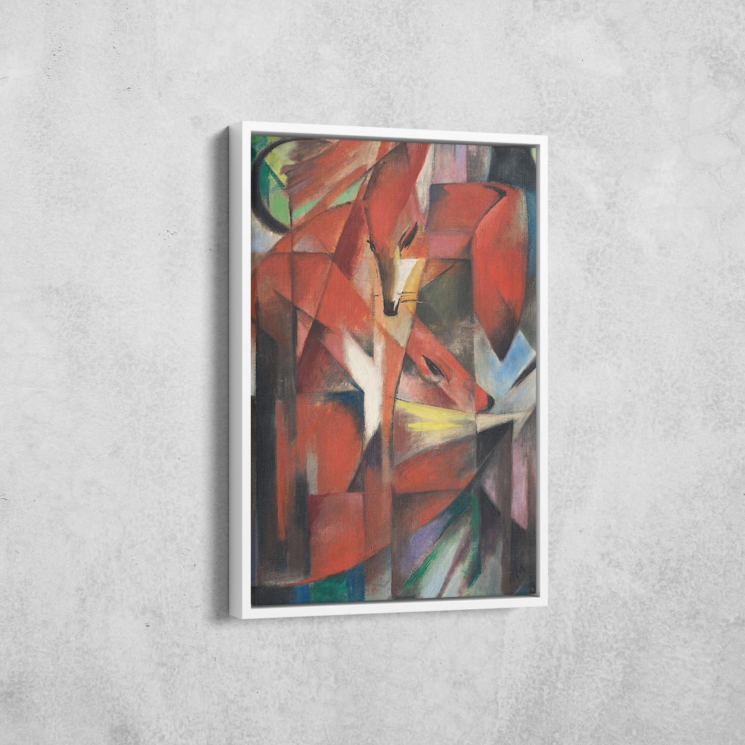 Franz Marc Exhibition Poster, Franz Marc Art Print, Der Blaue Reiter ...