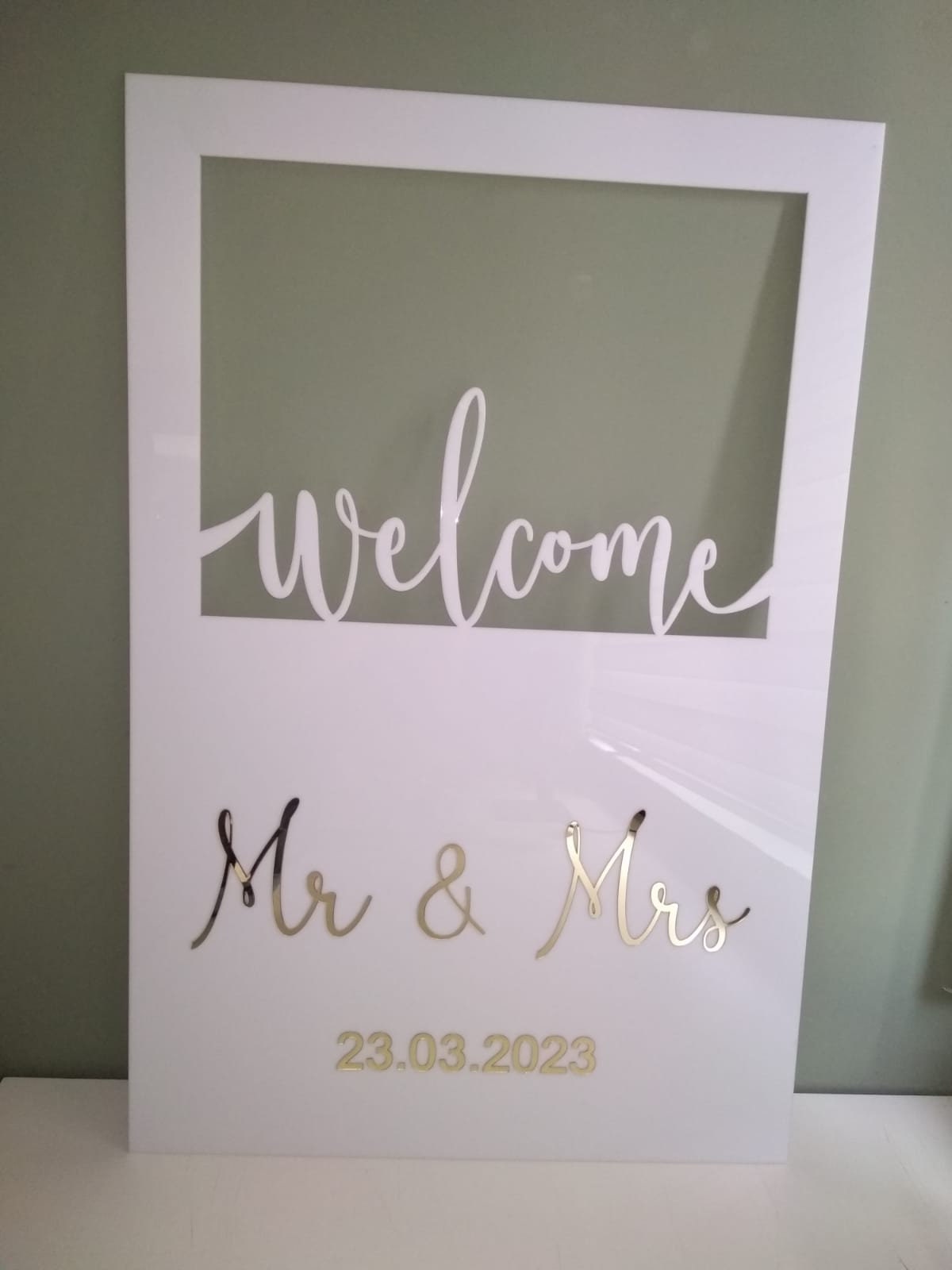 3d Lettering on Acrylic Gold Embossed Wedding Sign Wedding - Etsy UK