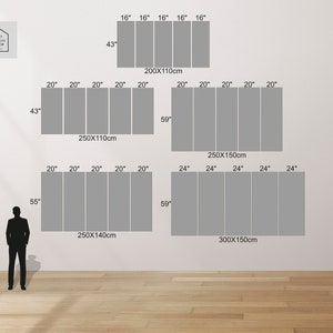 Forest Landscape Canvas Decor, Art Canvas, Wall Art Canvas, Set of ...