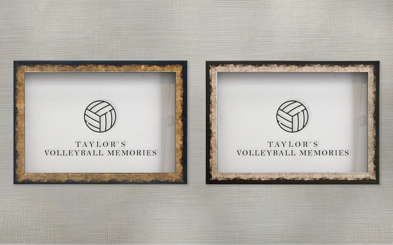 Personalized Acrylic Volleyball Match Tickets Storage Box, Sports ...