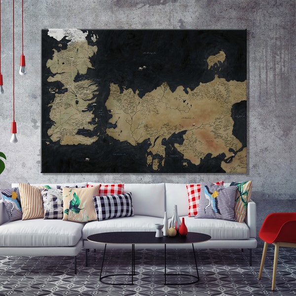 Iconic Movie Map Art - Etsy