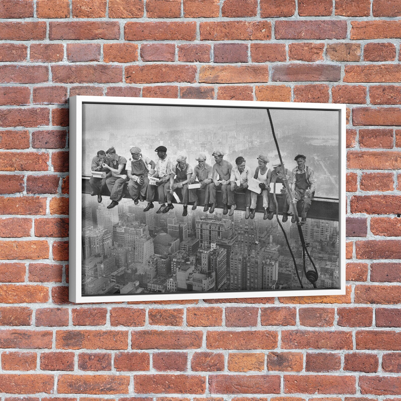 Lunch Atop a Skyscraper Photographer Poster New York Canvas - Etsy