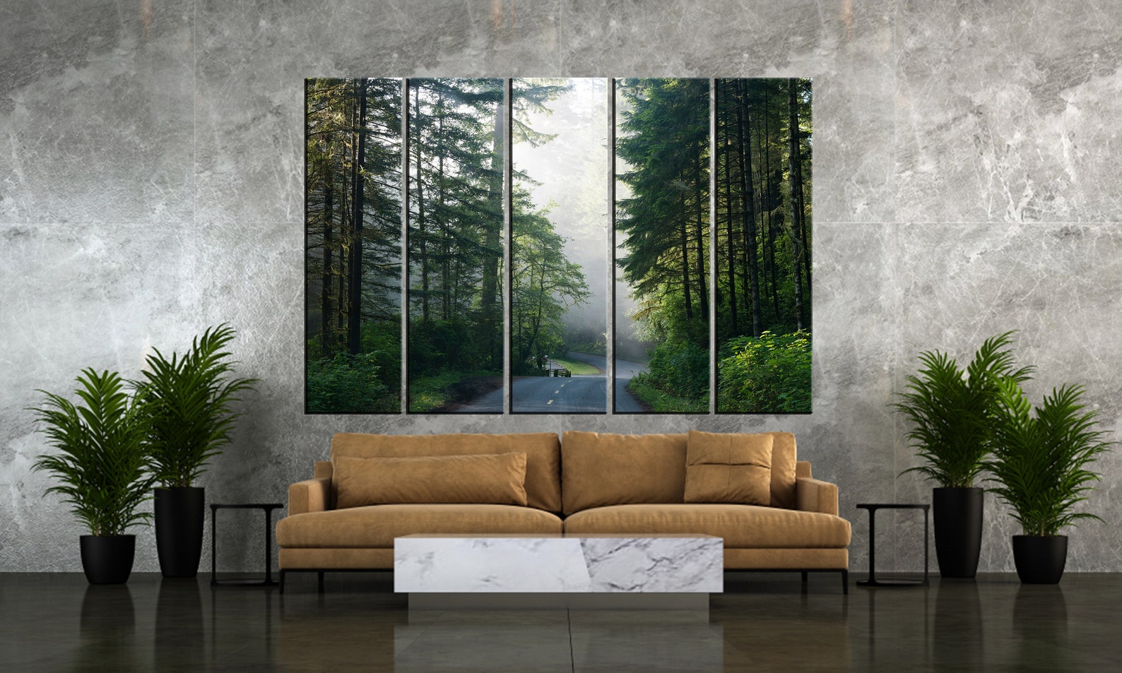 Forest Landscape Canvas Decor Art Canvas Wall Art Canvas - Etsy