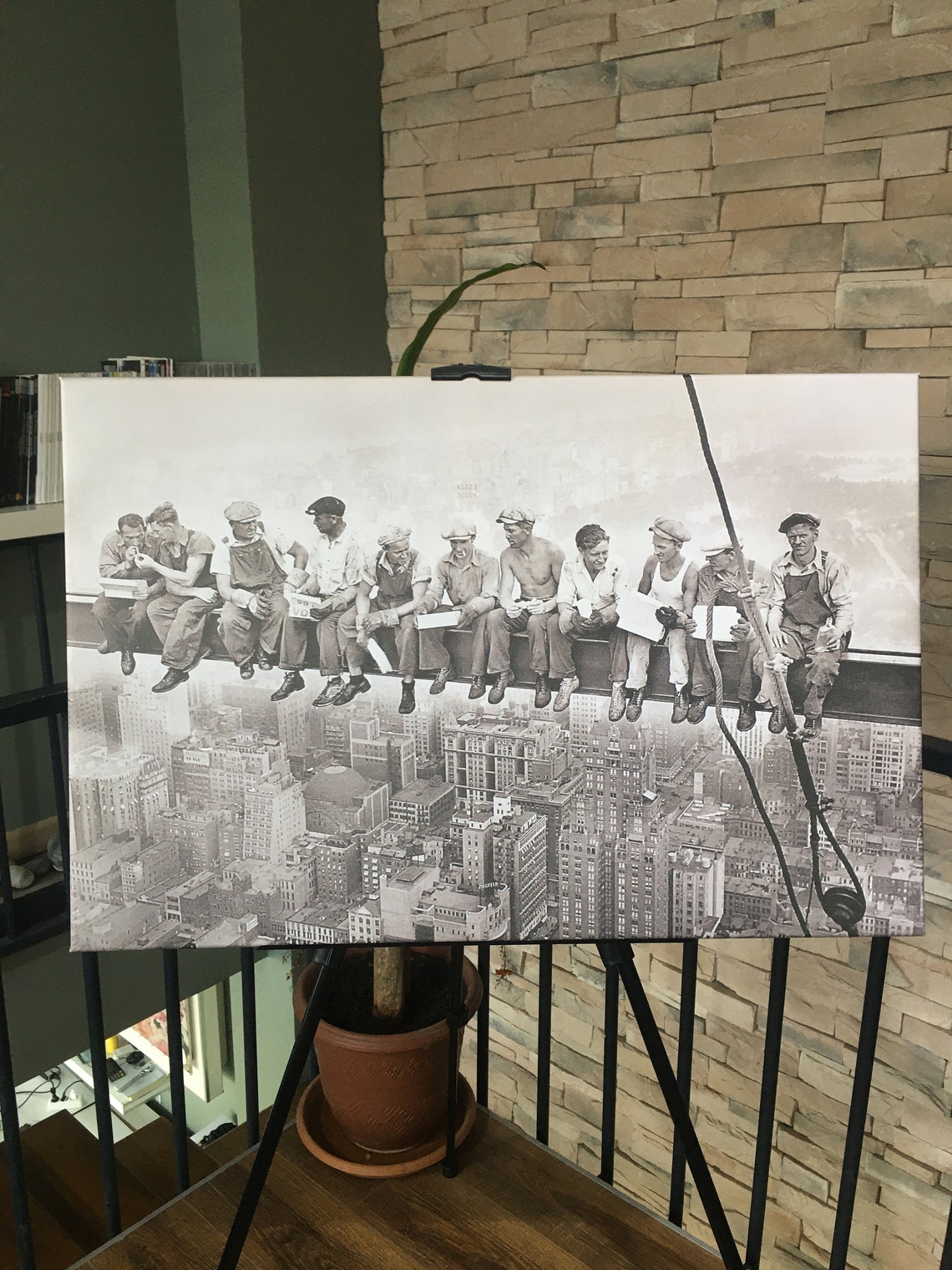 Lunch Atop a Skyscraper Photographer Poster New York Canvas - Etsy