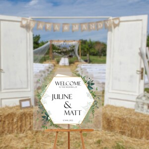 Clear Acrylic BOHO Welcome Sign | Boho Wedding Welcome Sign | BOHEMIAN ...