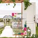 Tropical Flowers Acrylic Wedding Sign Clear Acrylic Wedding Sign Pink ...
