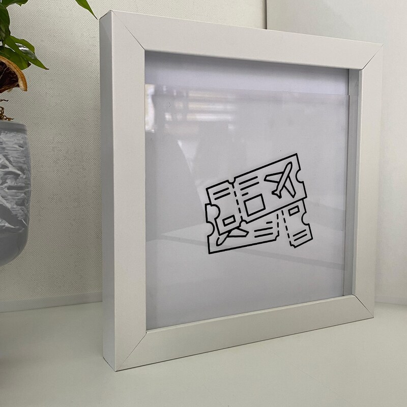 Acrylic Box Frame - Etsy