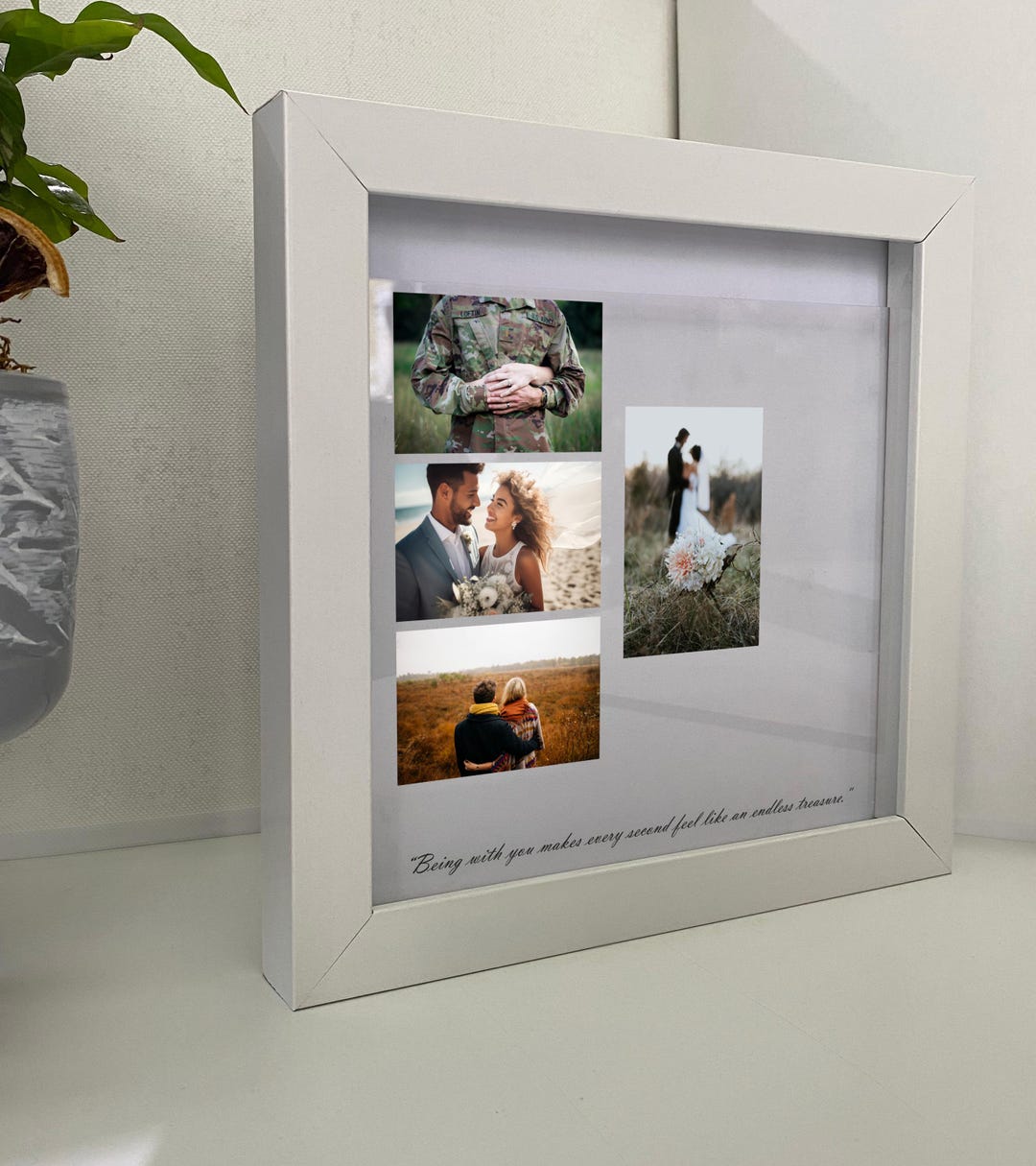 Personalized Photo Shadow Box | Travel Memory Keepsake Gift - Etsy