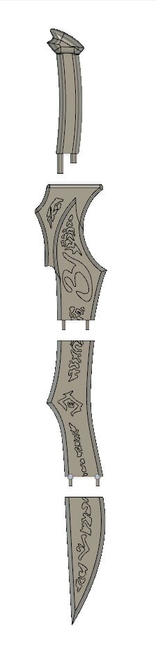 Seraph Blade (shadow Hunters) 3D Printed Kit - Etsy