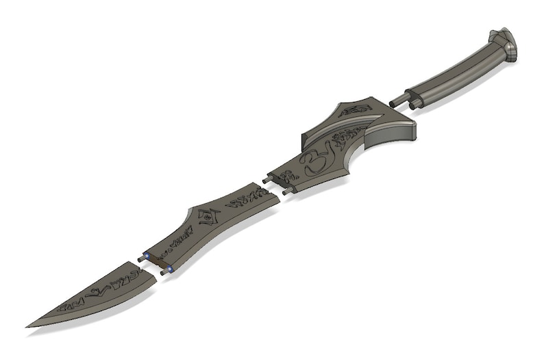 Seraph Blade (shadow Hunters) Downloadable .STL File - Etsy