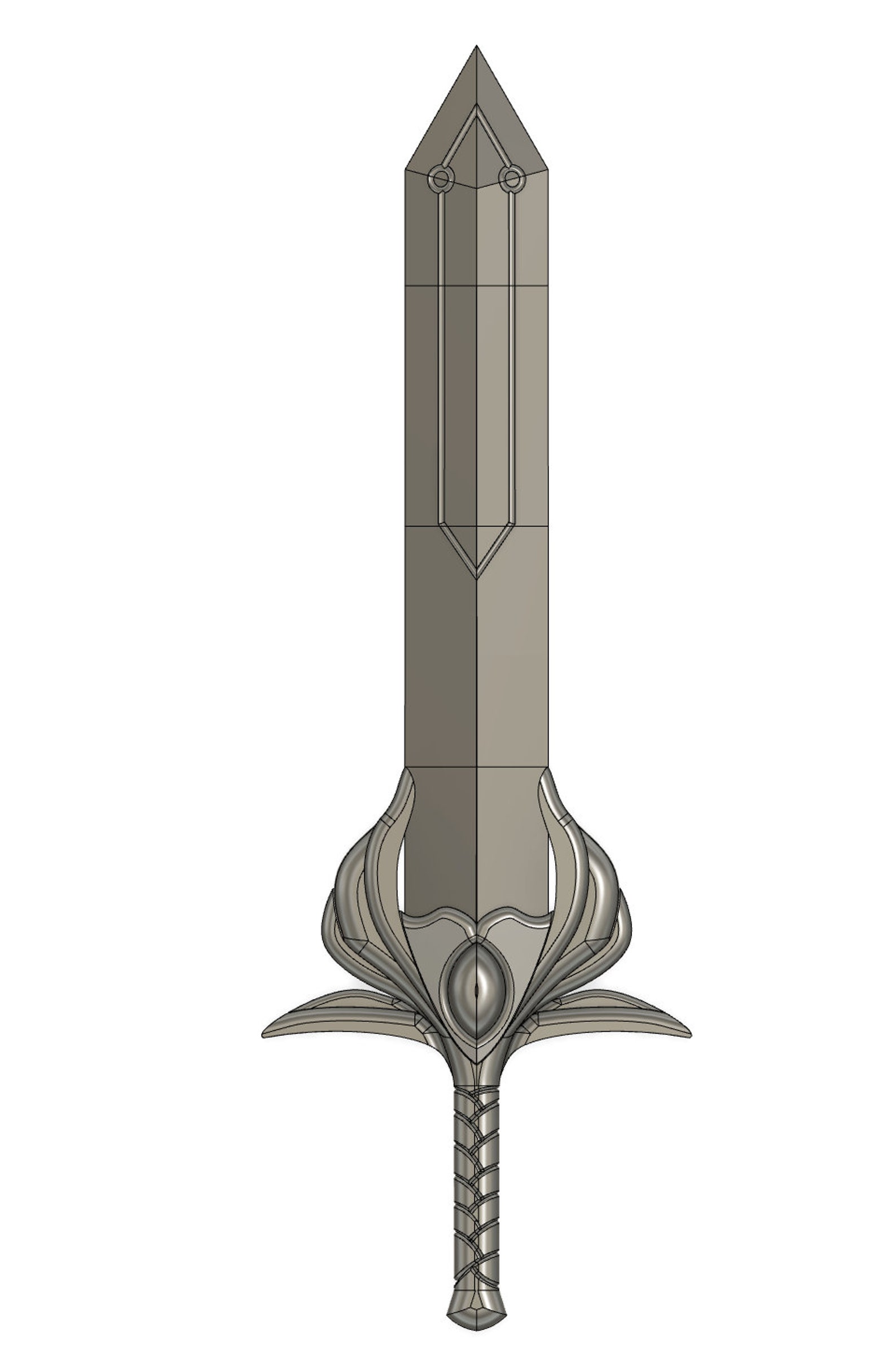 Sword of Protection (she-ra and the Princesses of Power) 3D Printed Kit ...