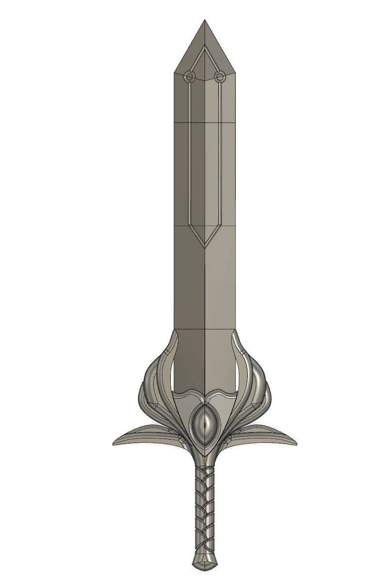 Sword of Protection (she-ra and the Princesses of Power) 3D Printed Kit ...