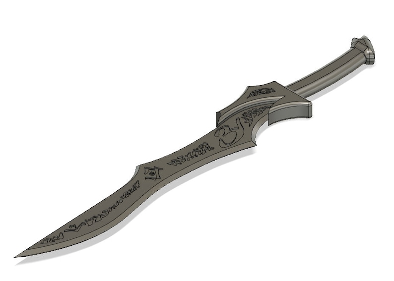 Seraph Blade (shadow Hunters) Downloadable .STL File - Etsy