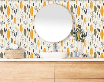 Tiger Wallpaper Roll Tree Wallpaper Jungle Wallpaper Peel - Etsy