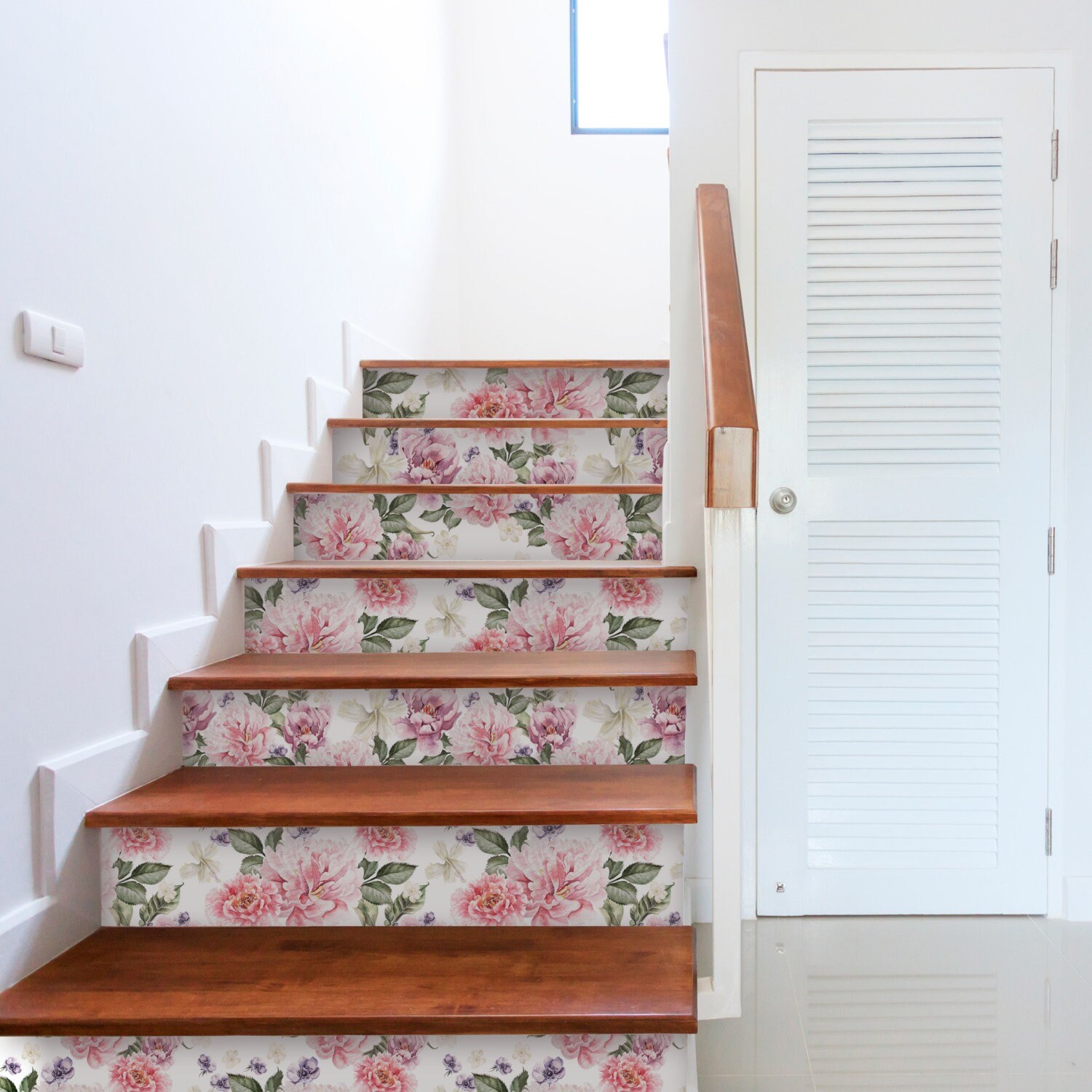 18-ft Wallpaper Roll Pink Floral Wallpaper Spring Large - Etsy