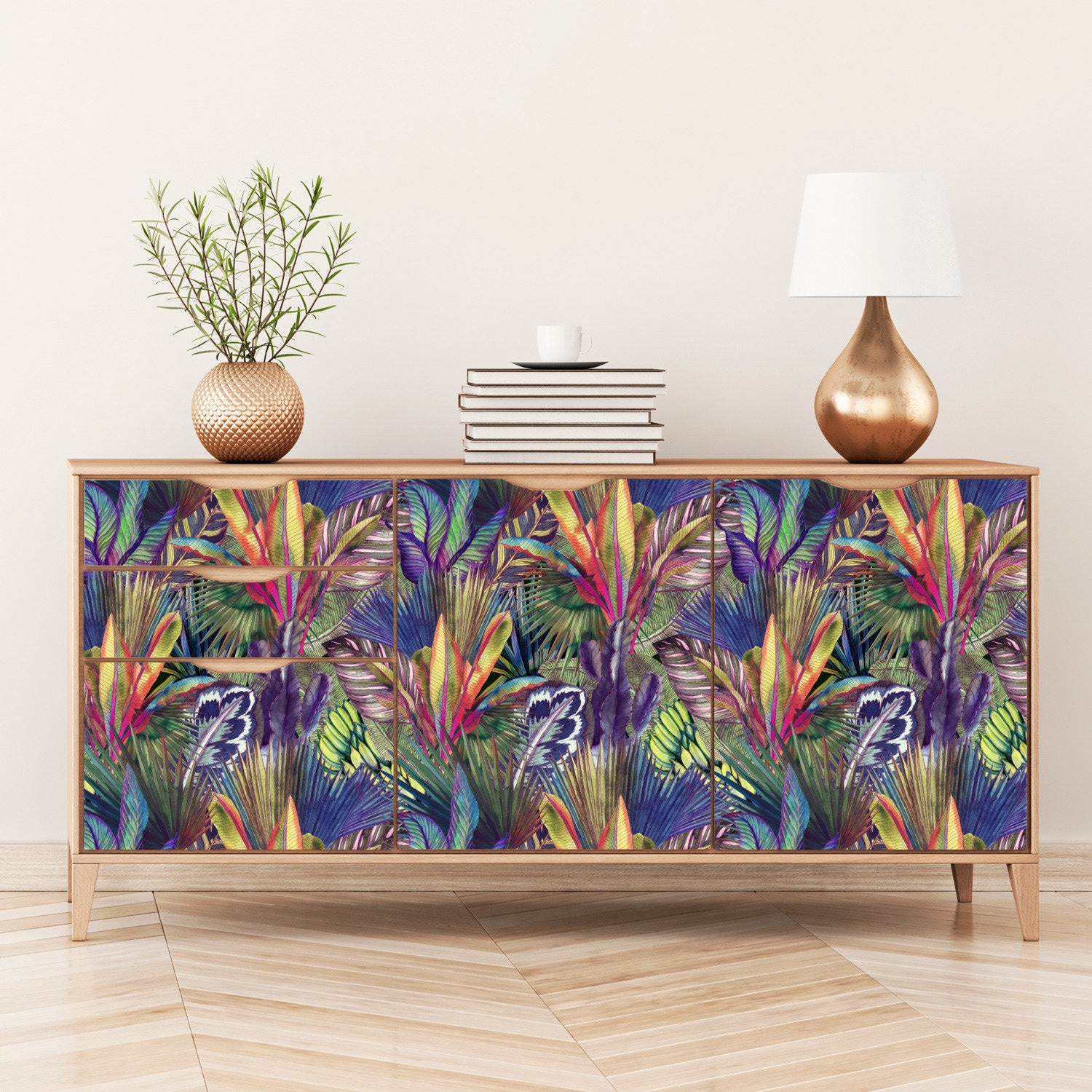 Tropical Wallpaper Botanical Wallpaper Plant Wallpaper - Etsy