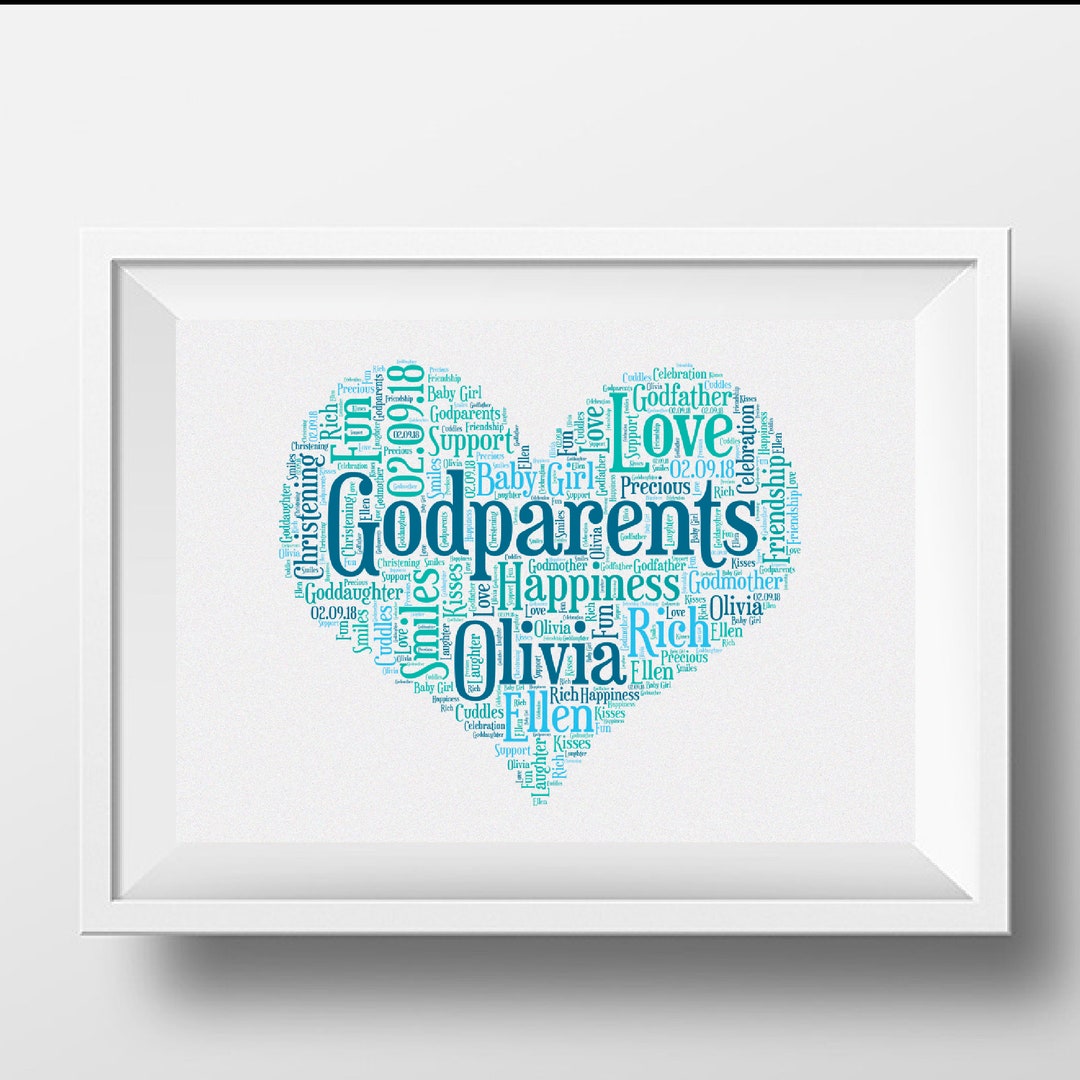 Personalised Word Art Your Words Heart Design Heart Word - Etsy UK