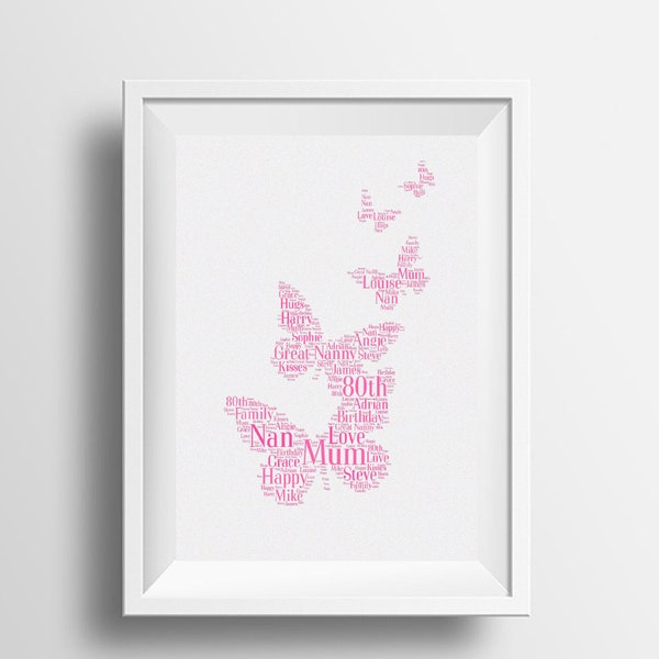 Butterfly Word Art - Etsy UK