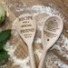 Personalized Wooden Spoon, Recipe for A Special Friend, Friendship ...