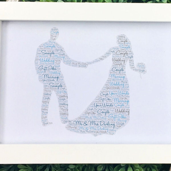 Wedding Word Art - Etsy UK