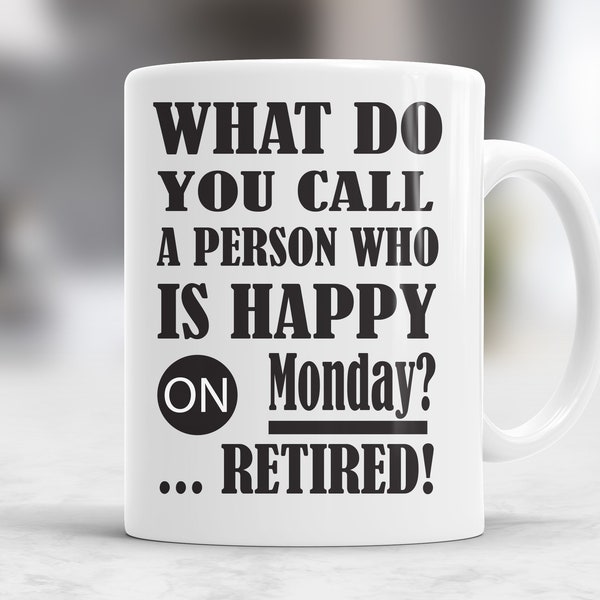 What Do You Call a Person Who is Happy on Monday - Etsy