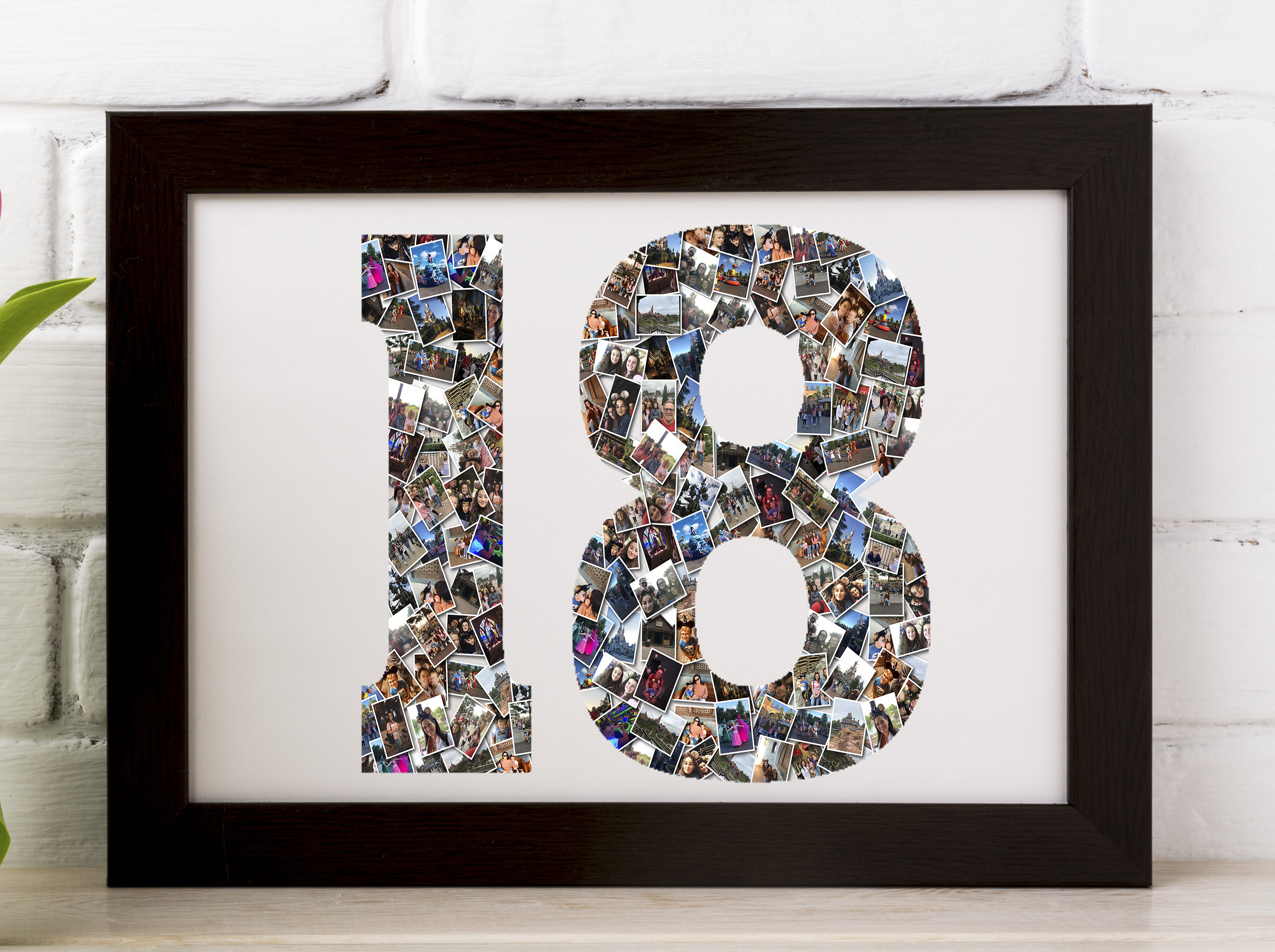 Number Photo Collage. Picture Collage. Collage of Photos. - Etsy UK