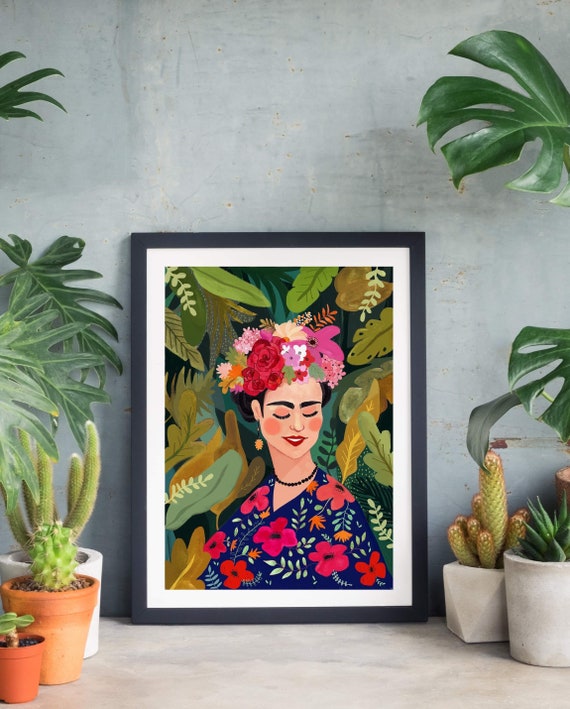 Frida Kahlo Art Frida Print Frida Kahlo print Art print | Etsy