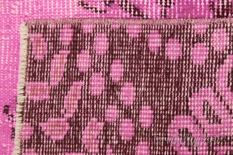 2.2x8.9 Ft NARROW PINK HALLWAY Rug Turkish Runner Rug Boho - Etsy