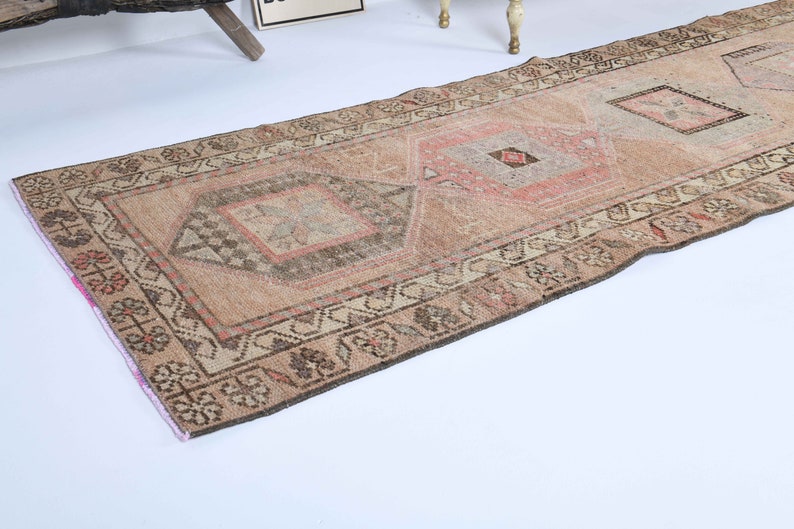 2.8x12.2 Ft TURKISH RUNNER Vintage Runner Handmade Wool - Etsy