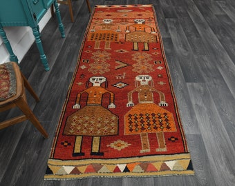 Shabby Chic Runner Rug - Etsy