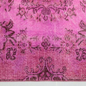 2.2x8.9 Ft NARROW PINK, HALLWAY Rug, Turkish Runner Rug, Boho Rug, Wool ...