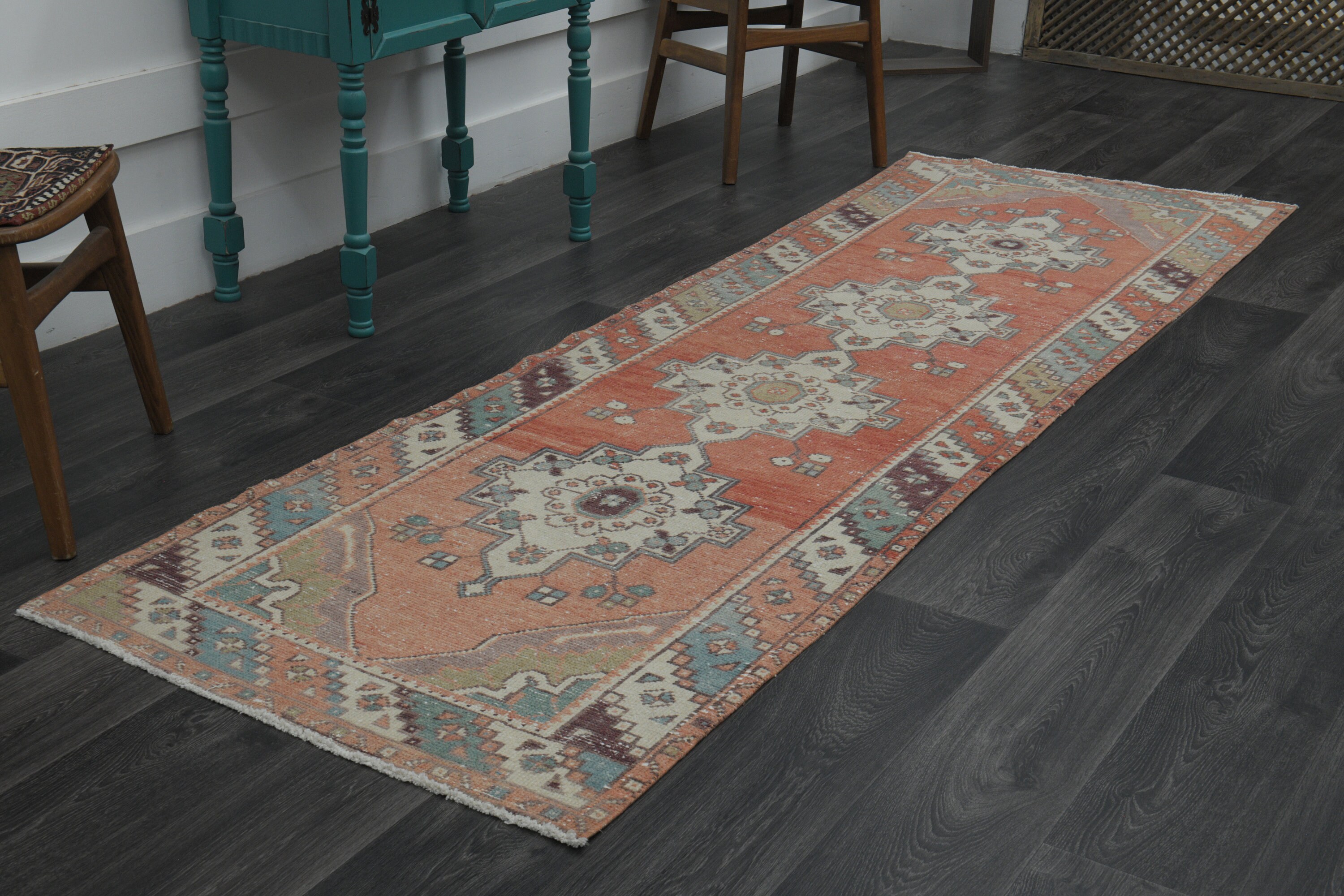 3x10 Vintage Runner, TURKISH Runner, Bohemian Decor, Hallway Kitchen ...