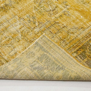 7.1x8.9 Ft, ANTIQUE RUG, TURKISH Rug, Handmade Rug, Wool Rug, Boho ...