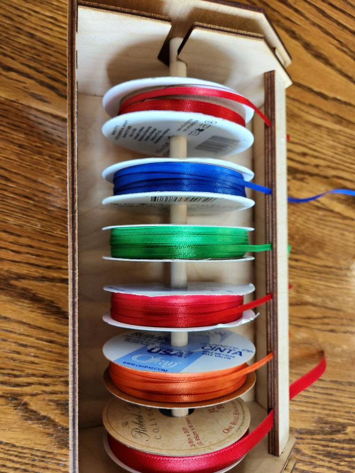 Ribbon Dispenser Laser Digital File - Etsy