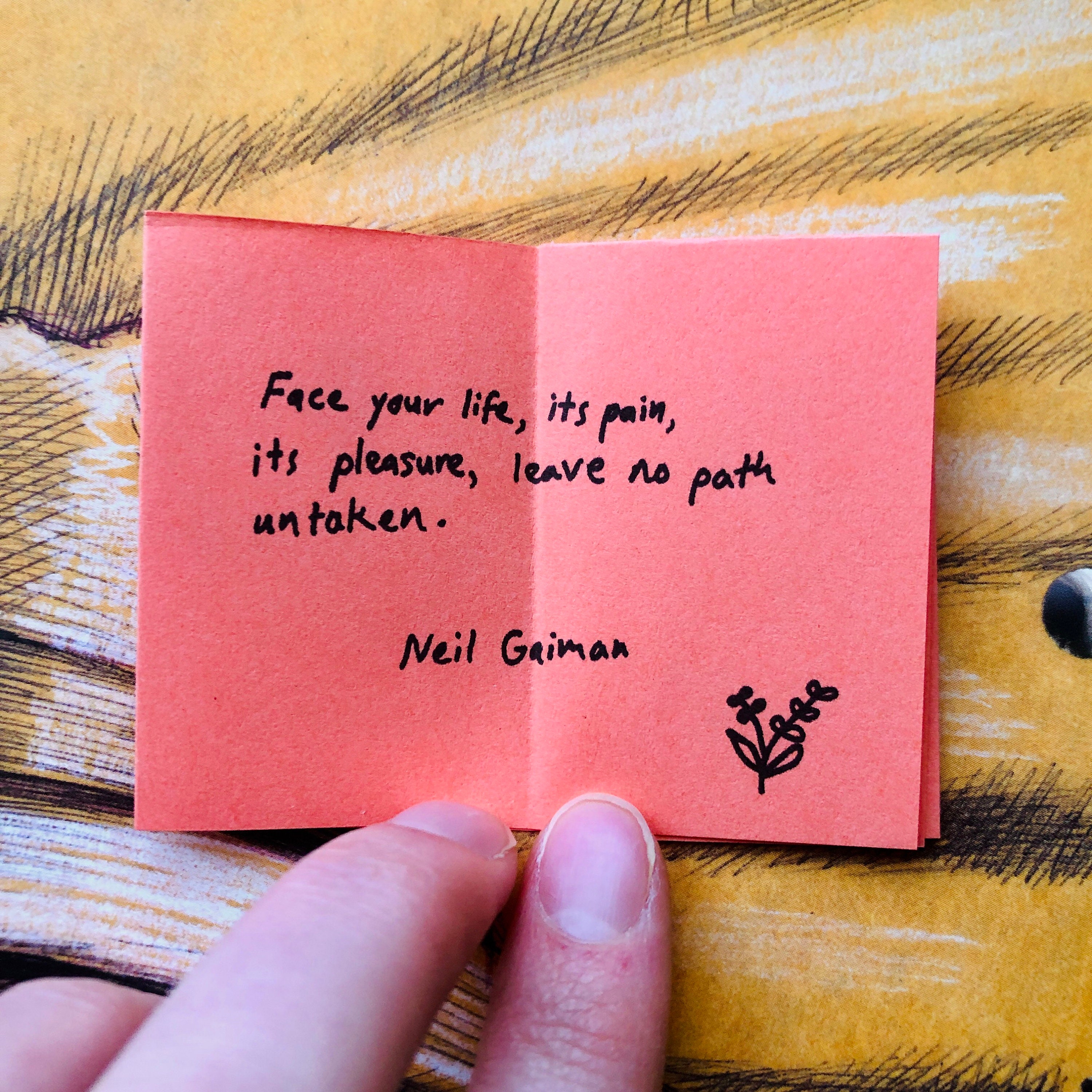 When Life is Painful Tiny Zine | Mental Health Grief Depression Sadness ...