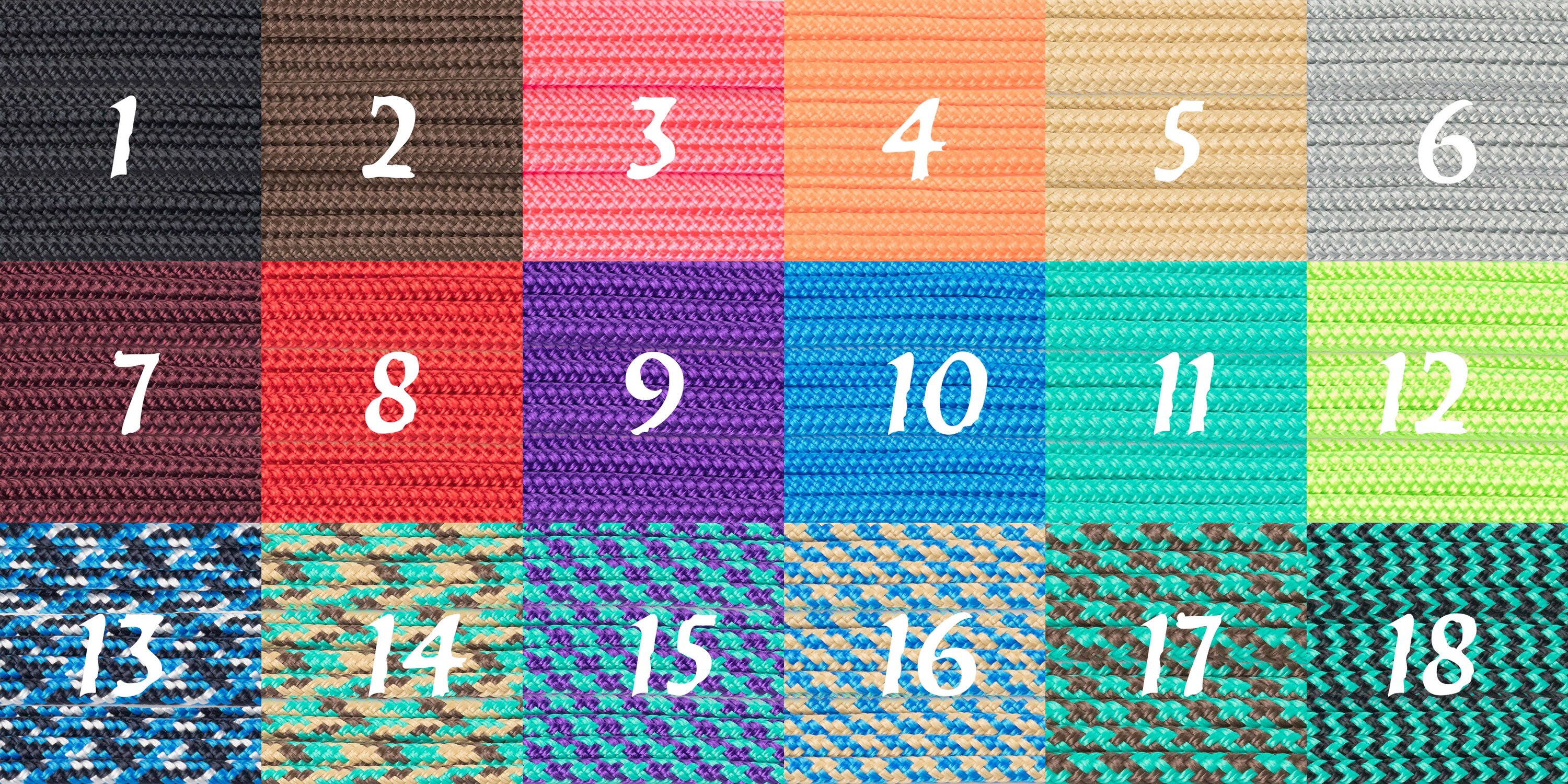 Custom 2 Knot Stiff Rope Halter Custom Stiff Horse Halter - Etsy