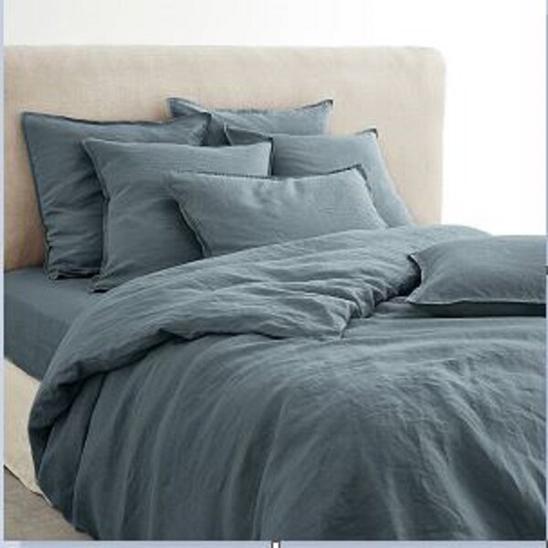 Washed Linen Bedding - Etsy