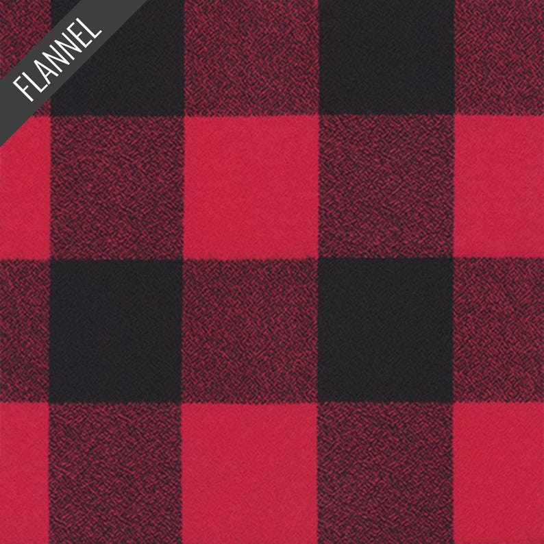 Mammoth Wide Large Two Check Flannel in Red (srkfx-20092-3) | Mammoth ...