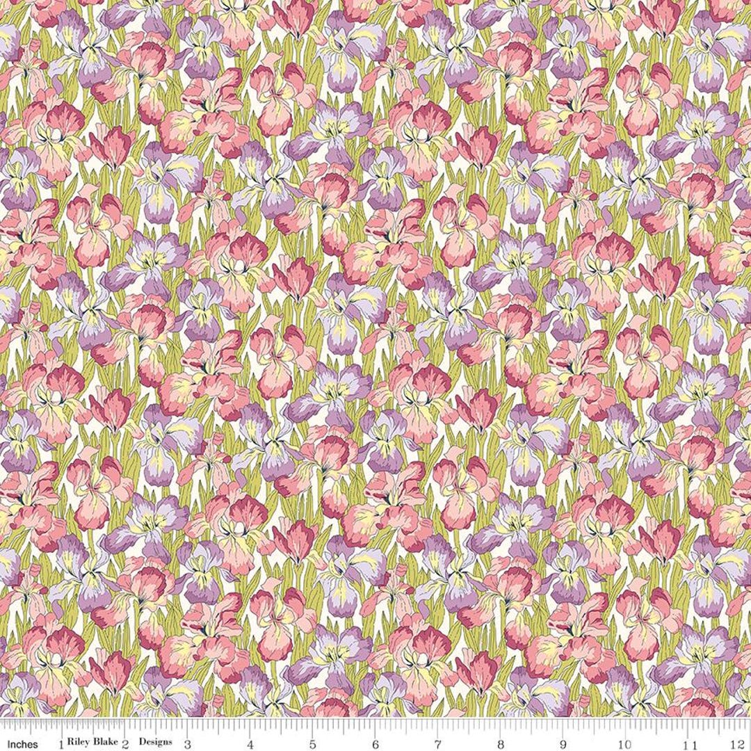 Iris Muriel (01667360a) | Postcard From the Highlands | Liberty Fabrics ...