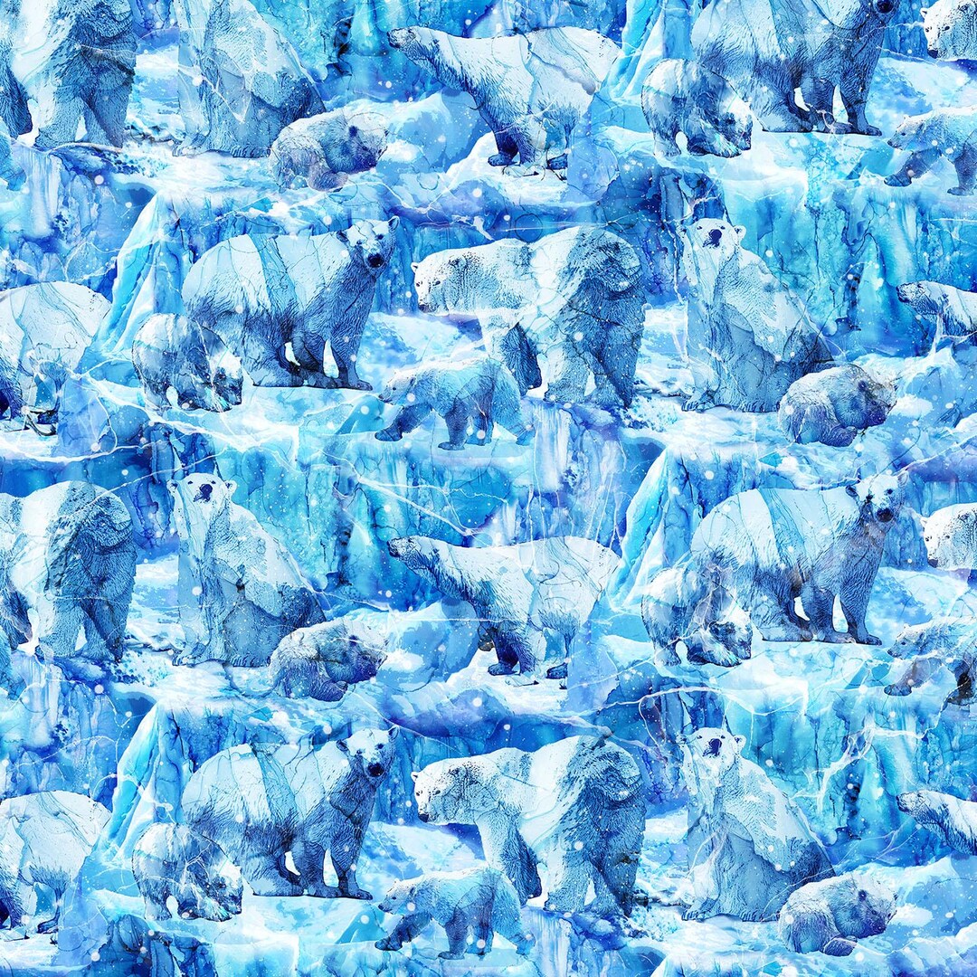 Packed Bears in Blue (dp27003-44) | Illuminations | Deborah Edwards and ...