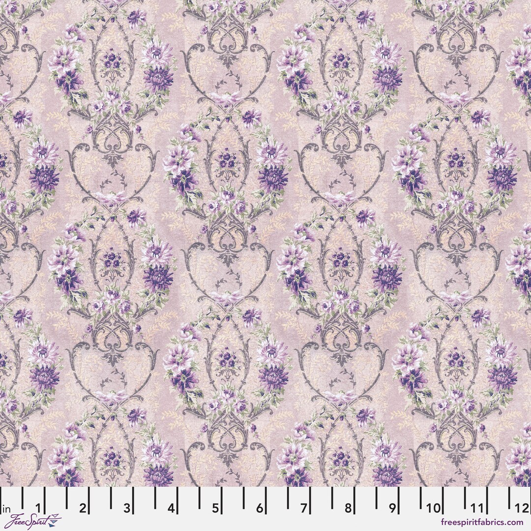 Wallpaper in Purple (pwth307.purple) | Eclectic Elements Palette in ...