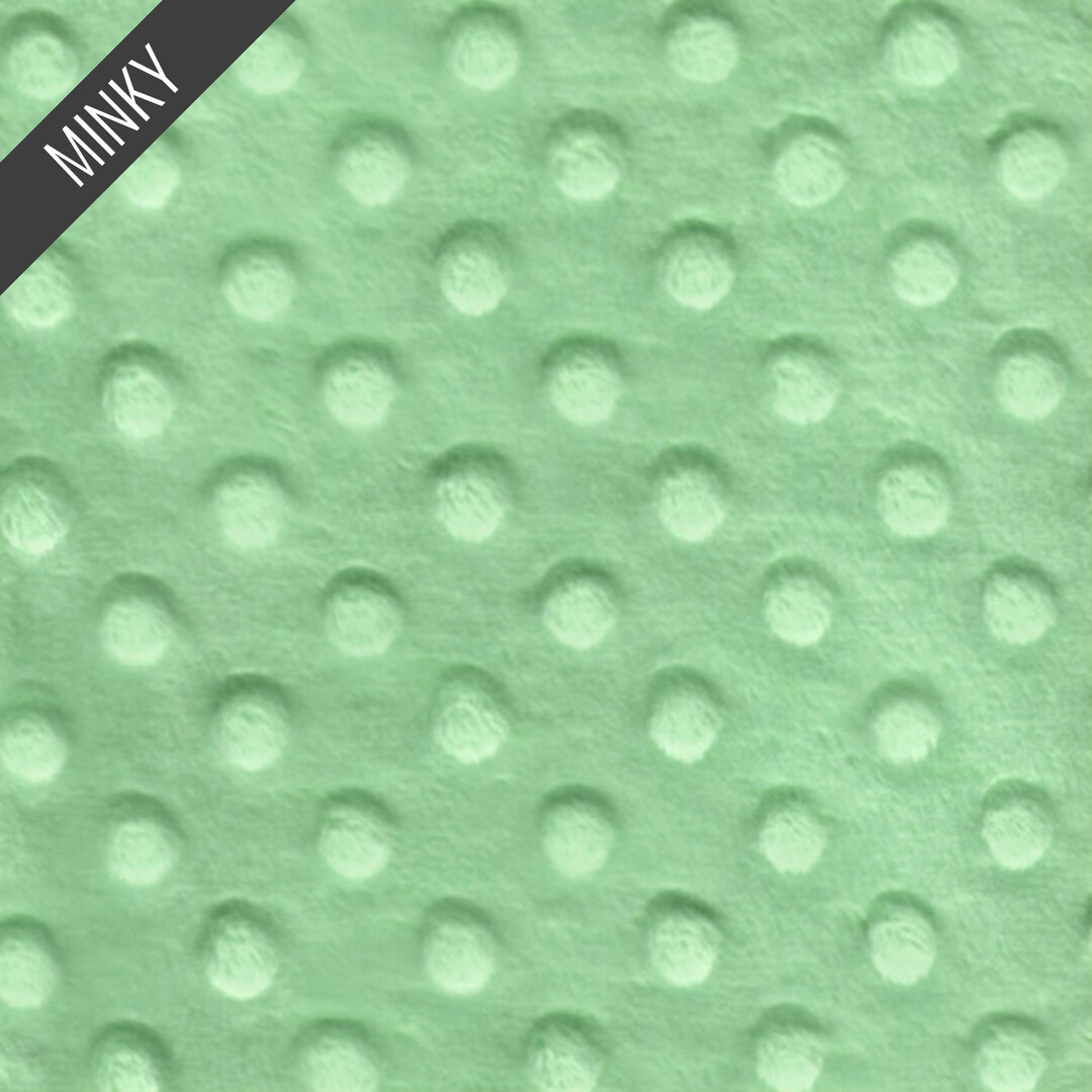 Minky Dimple Dot in Sprout (htm42 Sprout) | Minky Dimple Dot ...
